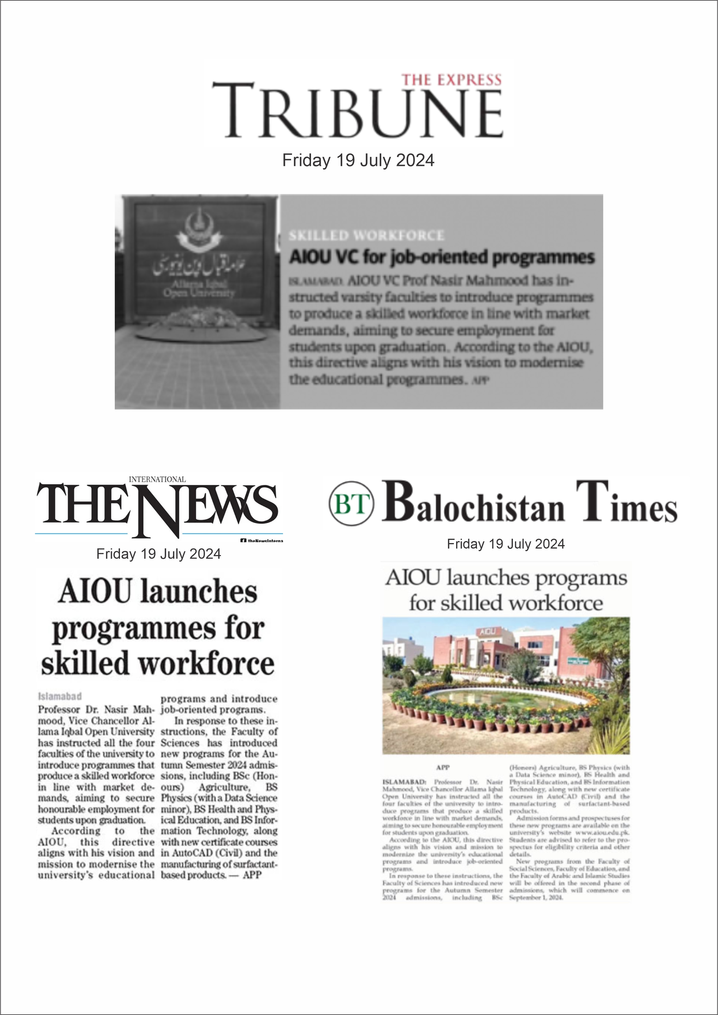 PressReleas | Education For All